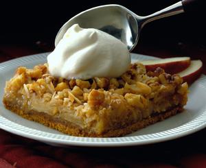 Butterscotch Apple Squares Recipe