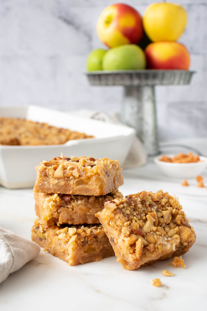 Butterscotch Apple Squares Recipe