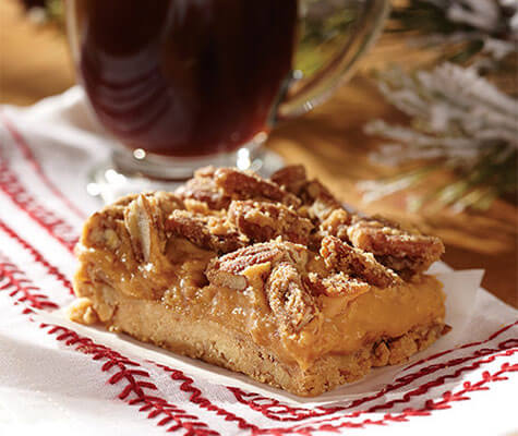 Pecan Praline Toffee Bars Recipe