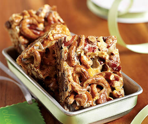Salted Nut Turtle Bars Recipe