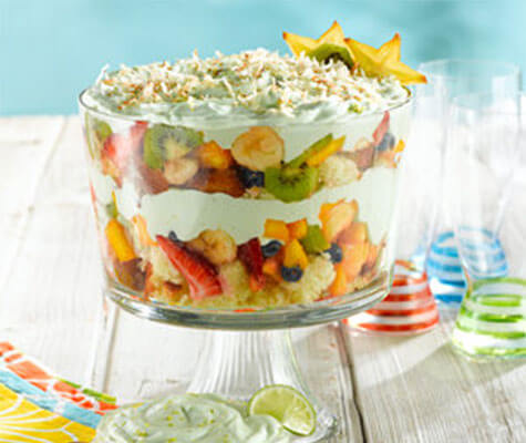 Tropical Fruit Trifle Recipe