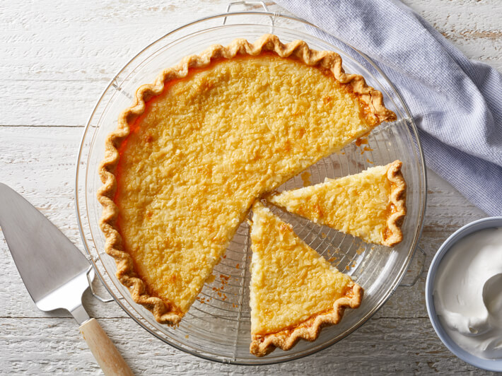 Coconut Flan Pie Recipe