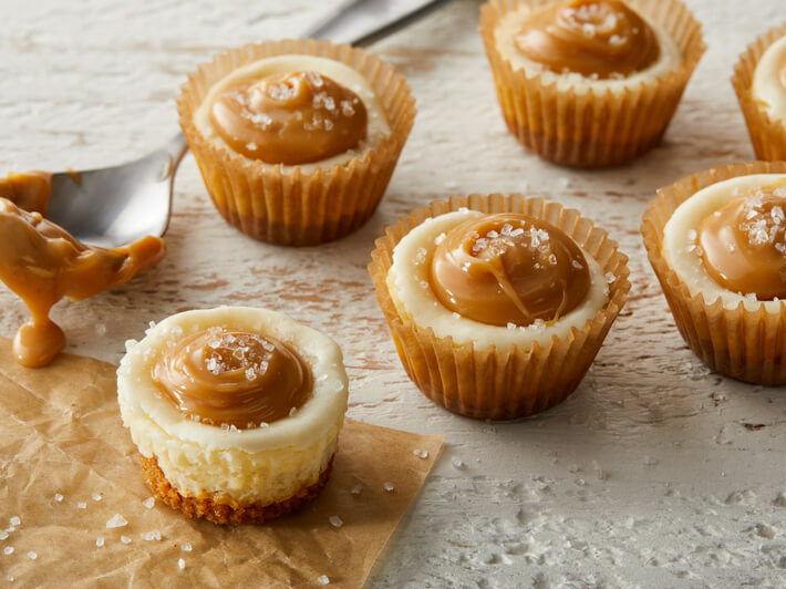 Salty Caramel Cheesecake Bites Recipe