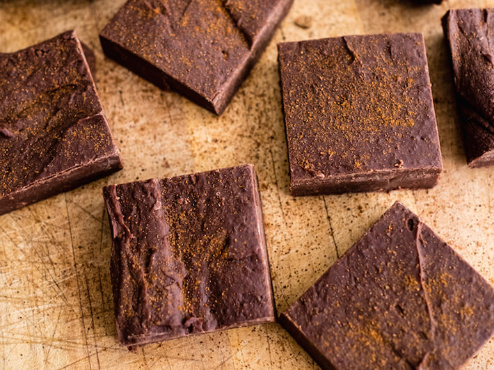 Spicy Mexican Chocolate Fudge Recipe