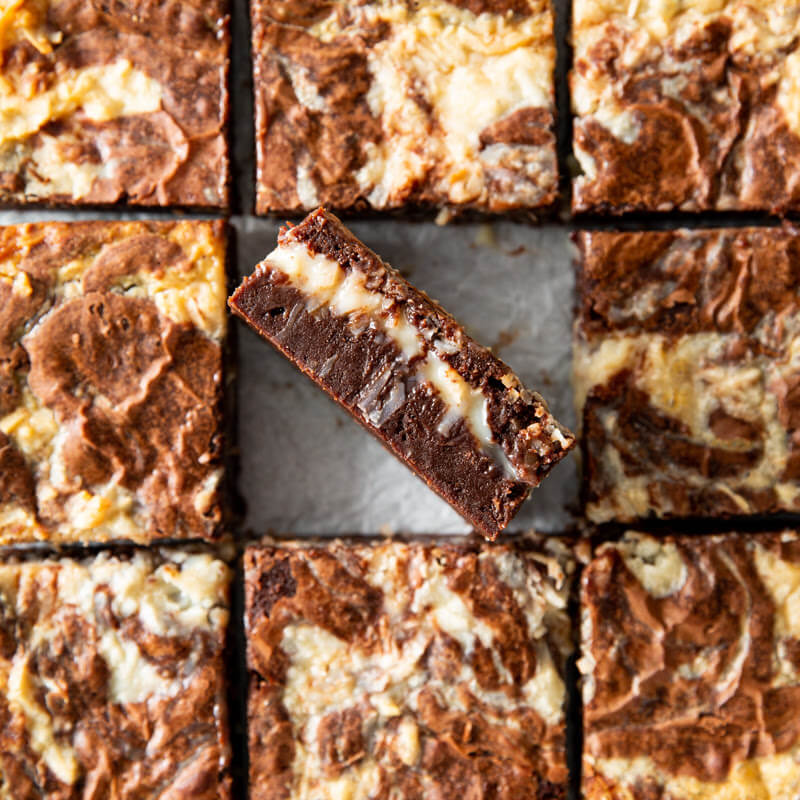 Macaroon Brownies Recipe